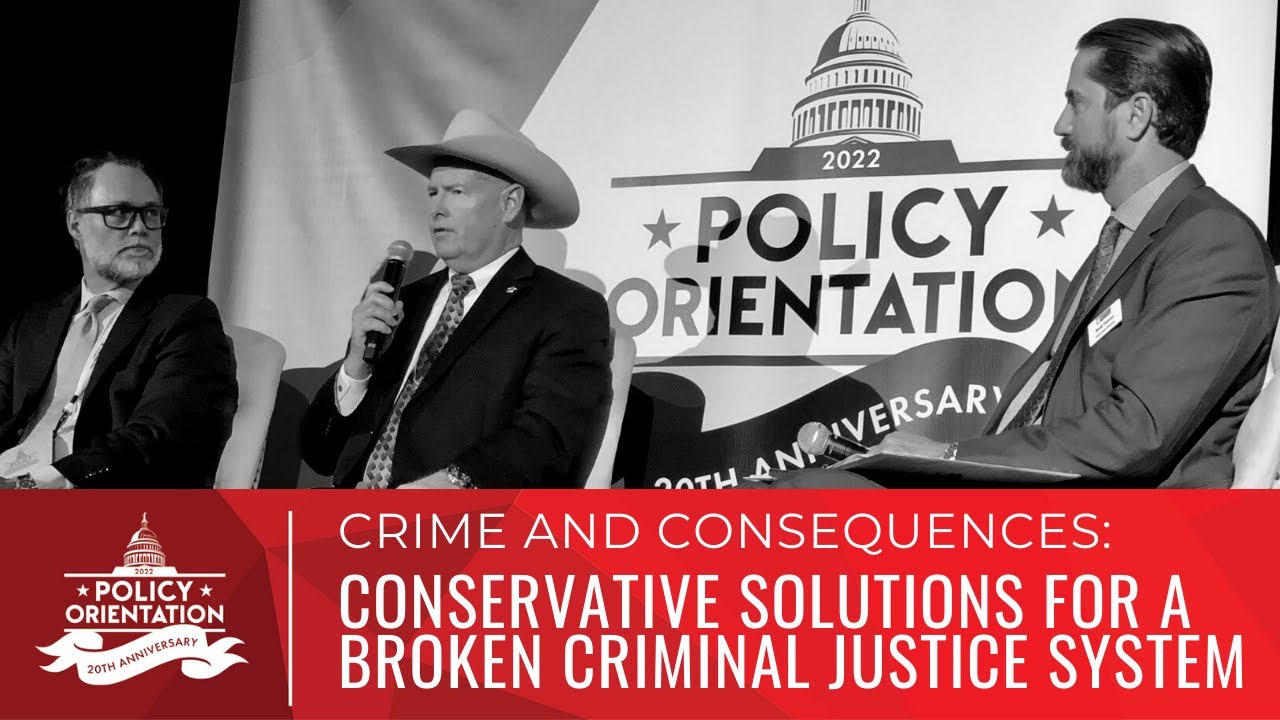 Crime and Consequences: Conservative Solutions for a Broken Criminal ...