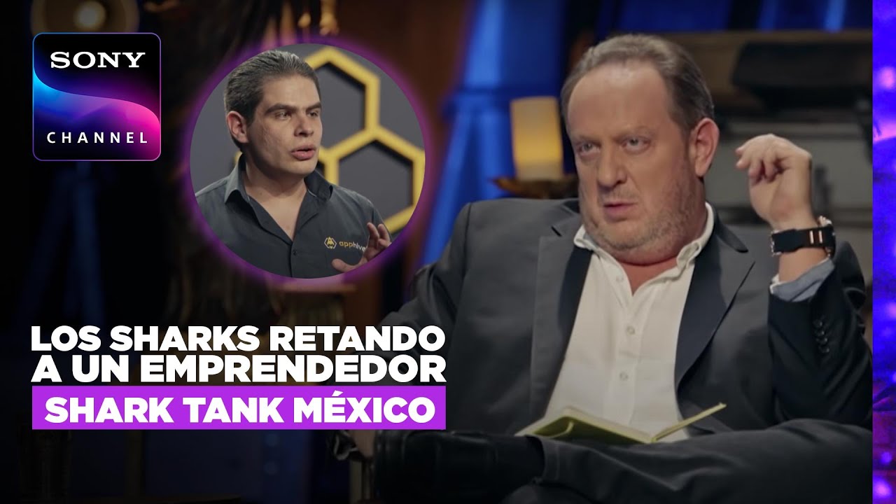 Los Sharks RETARON a este emprendedor con su plataforma APPHIVE en ...