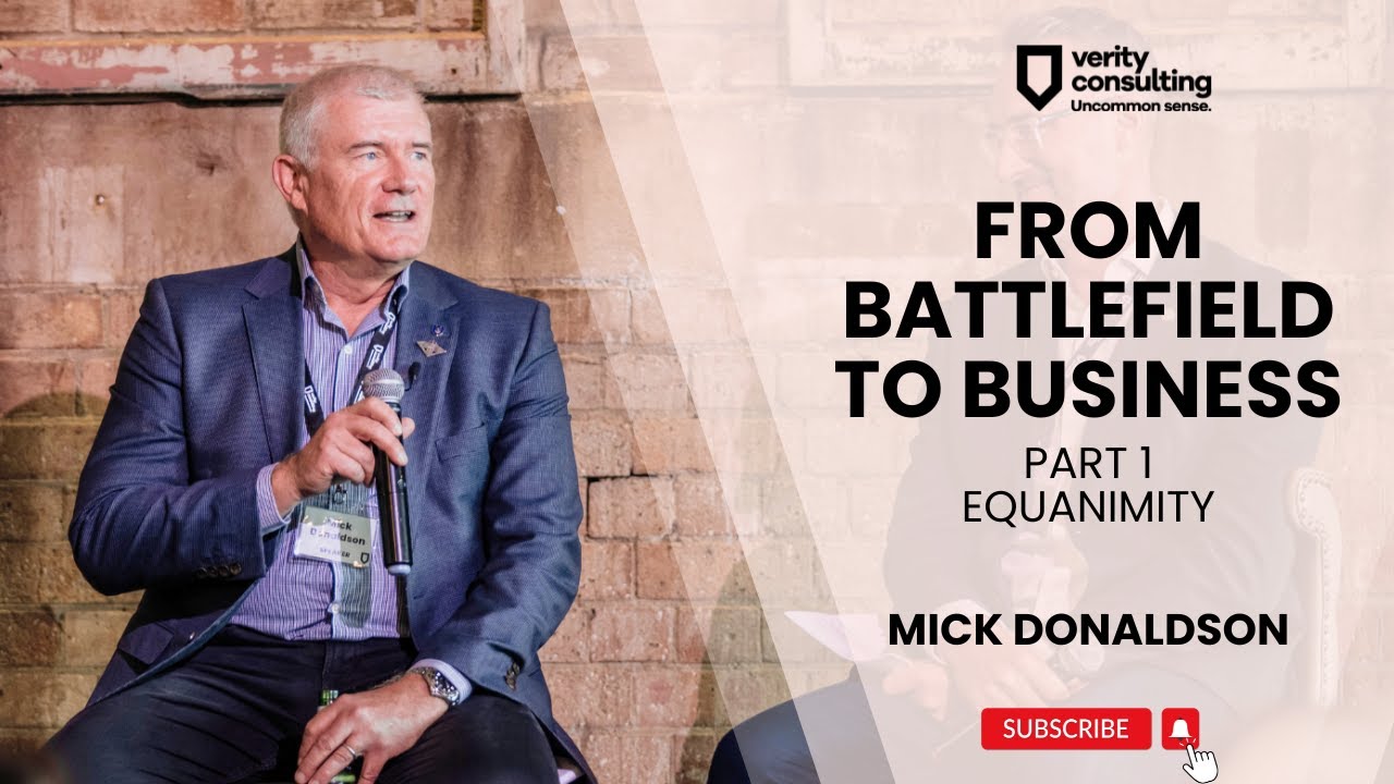 Uncommon Lunch | From Battlefield to Business with Mick Donaldson ...
