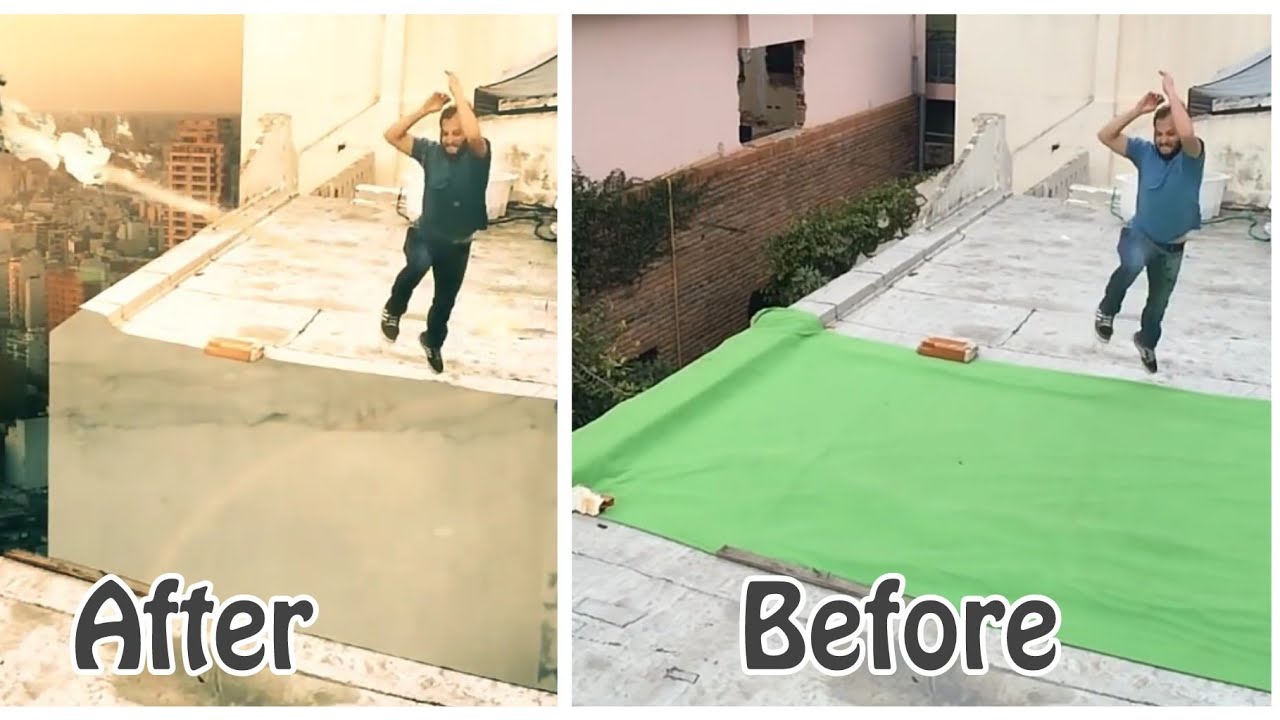 Green screen VFX | before after movie | what is VFX. - YouTube