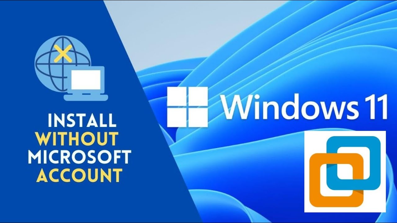 how to install windows 11 without microsoft accout - YouTube