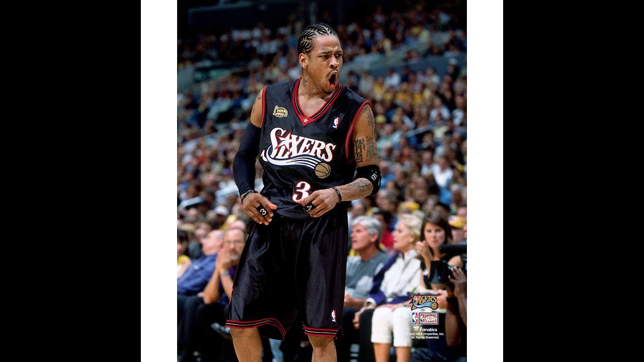 Iverson & the Sixers @ SacTown December 30, 2000 NBC - YouTube