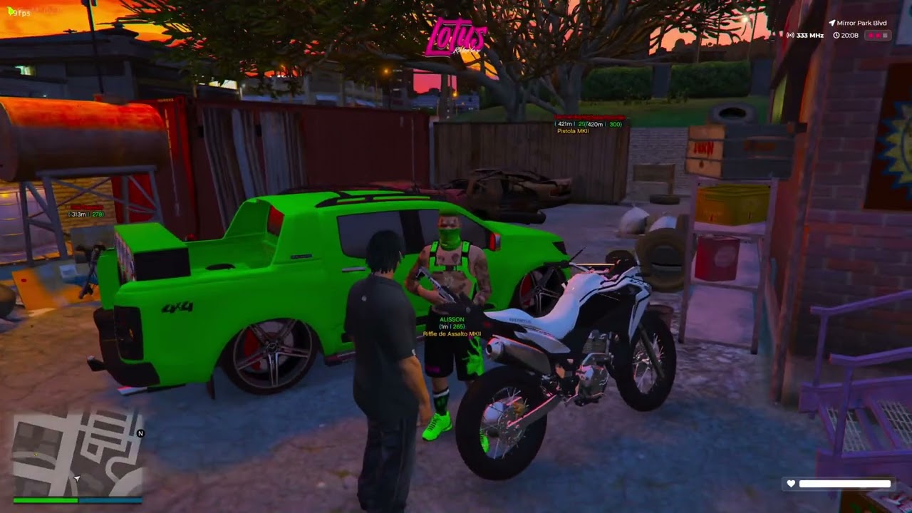 VENDENDO MUNIÇÕES PARA MEMBROS DO MOTOCLUBE NO GTA RP UTILIZANDO ...