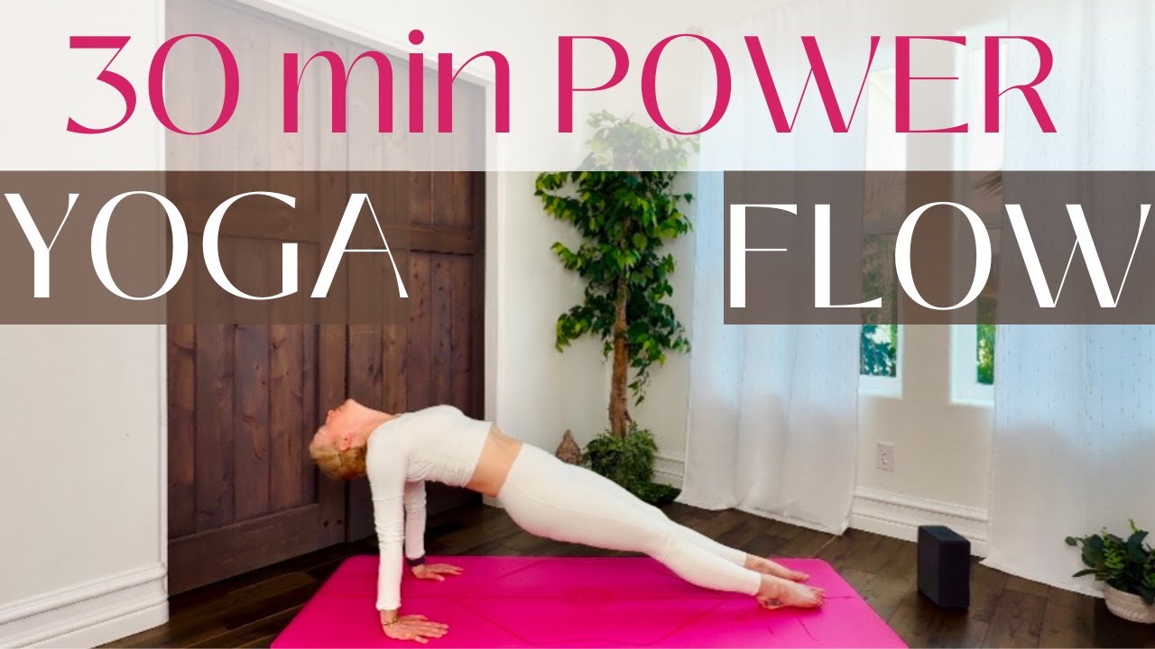 IGNITE YOUR POWER with This 30 Minute Yoga Flow Challenge! - YouTube