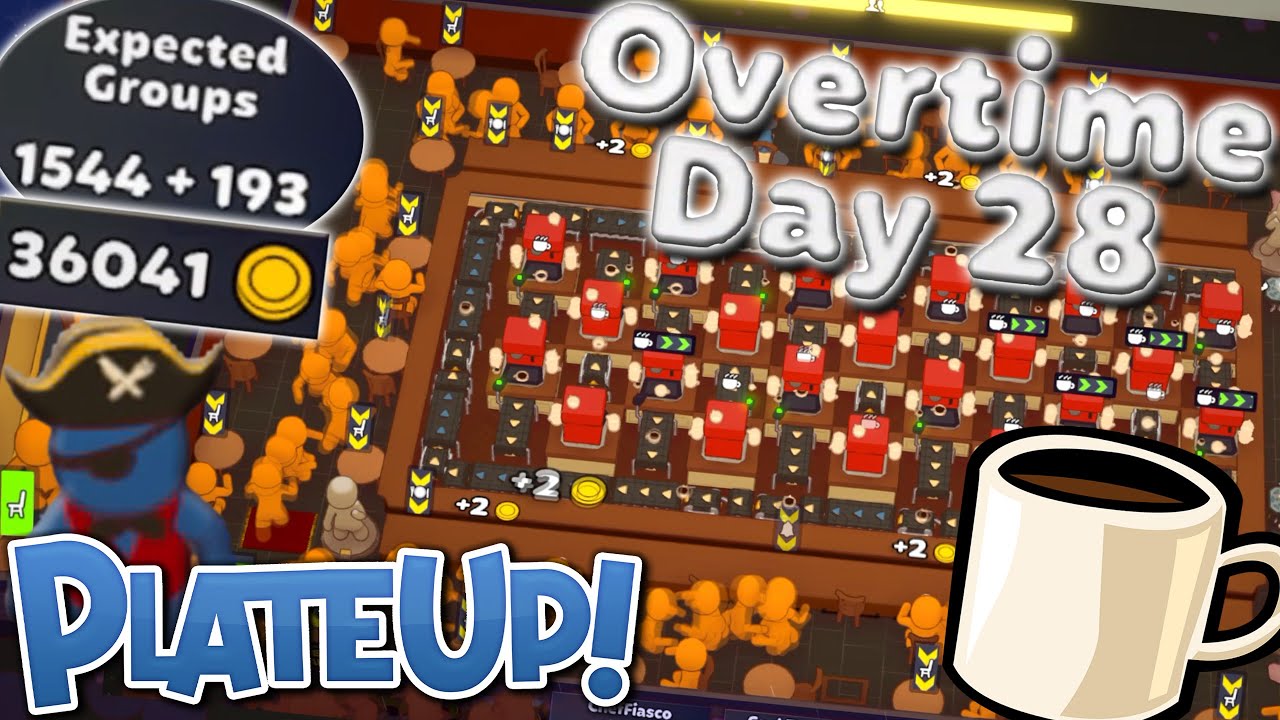 PlateUp Overtime 28 FULLY AUTOMATED COFFEE RUN - YouTube