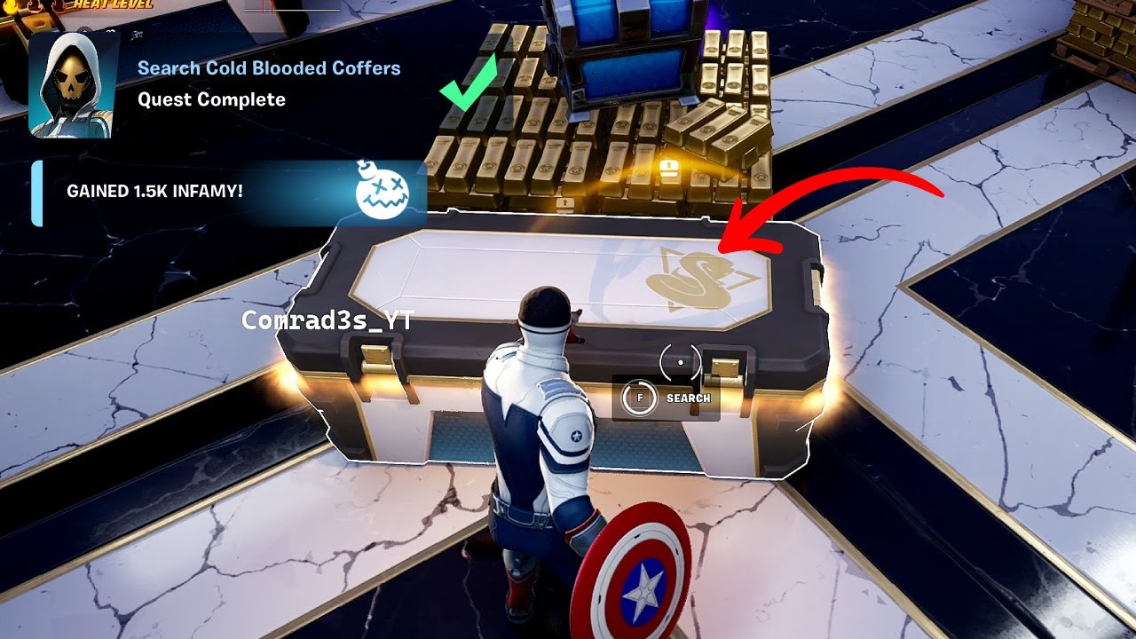 Search Cold Blooded Coffers Fortnite - YouTube