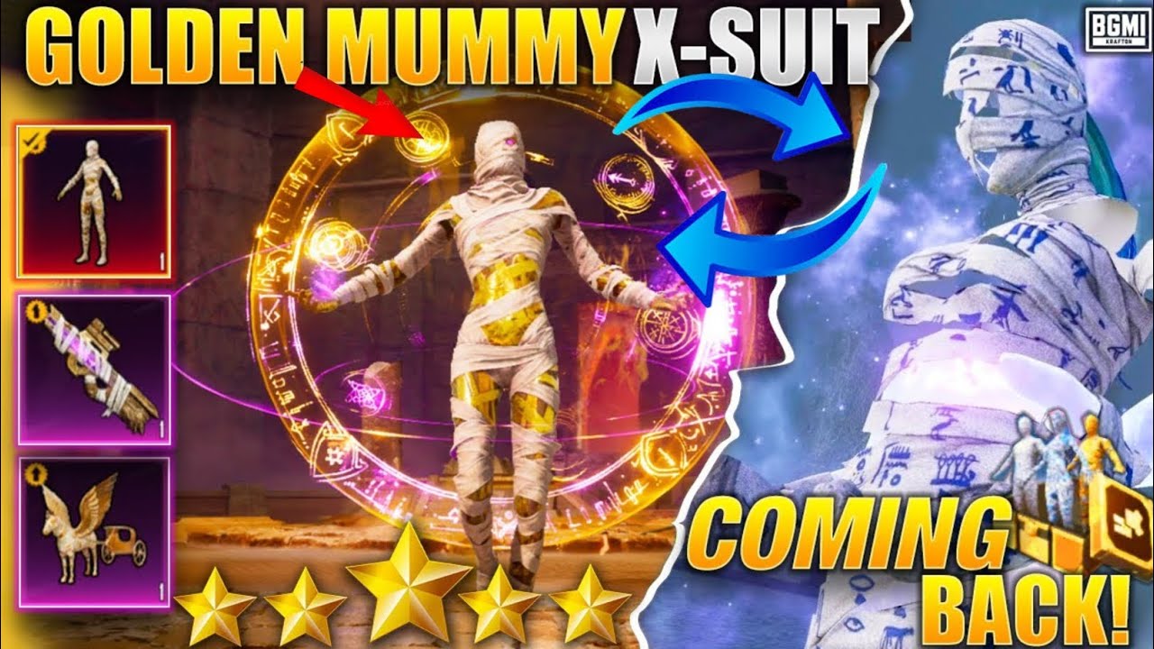 🤯 OMG! NEW GOLDEN MUMMY X-SUIT FOR REAL? || MUMMY X-SUIT 3D LOOK ...