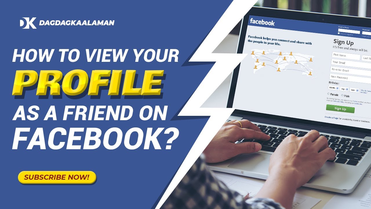 How To View Your Profile As A Friend On Facebook - YouTube