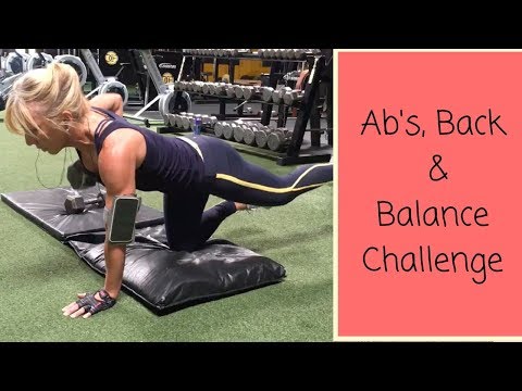 Fitness with Nina: Abs, Back and Balance Challenge!