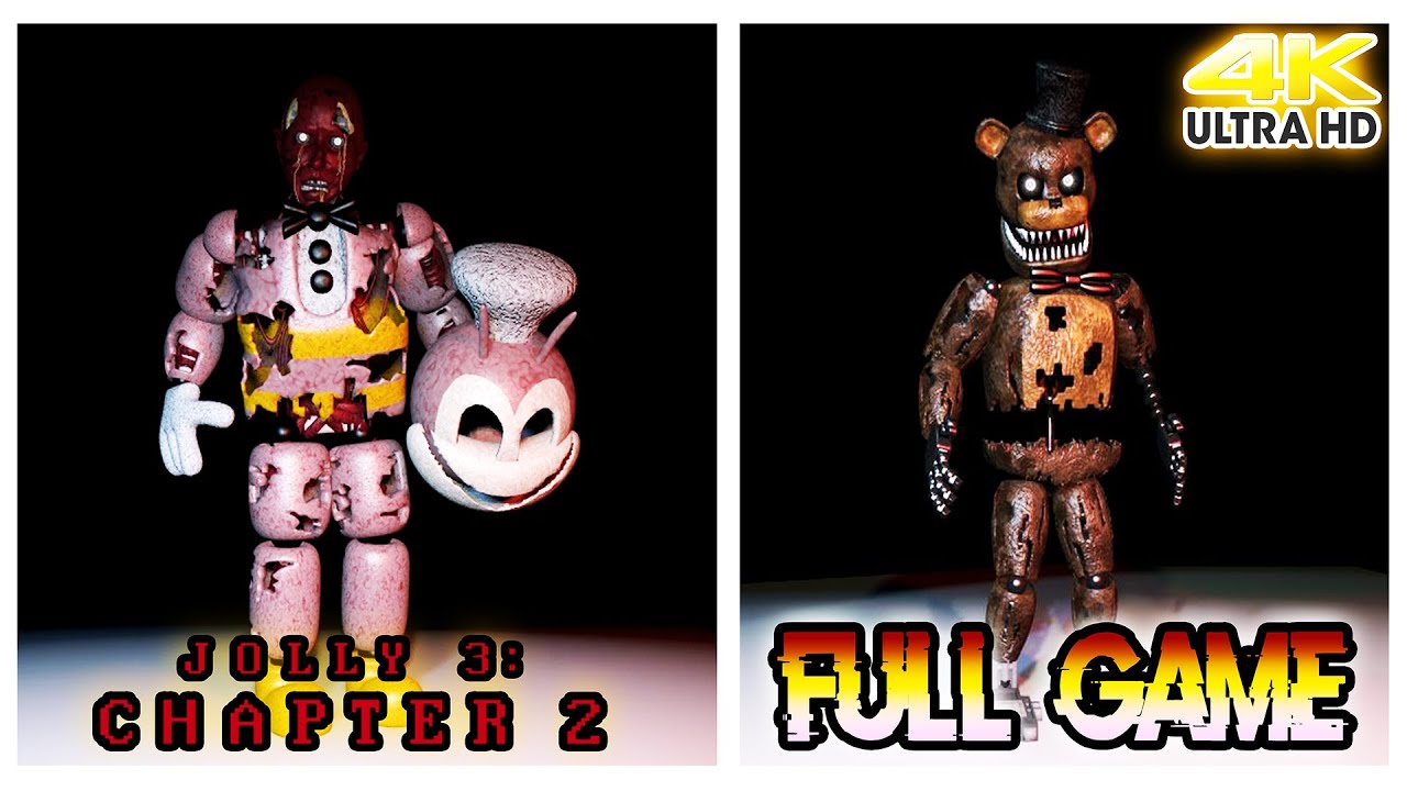 Jolly 3: Chapter 2 - 100% Full Walkthrough Gameplay (All Nights & All Endings) (UHD) [4K60FPS ...