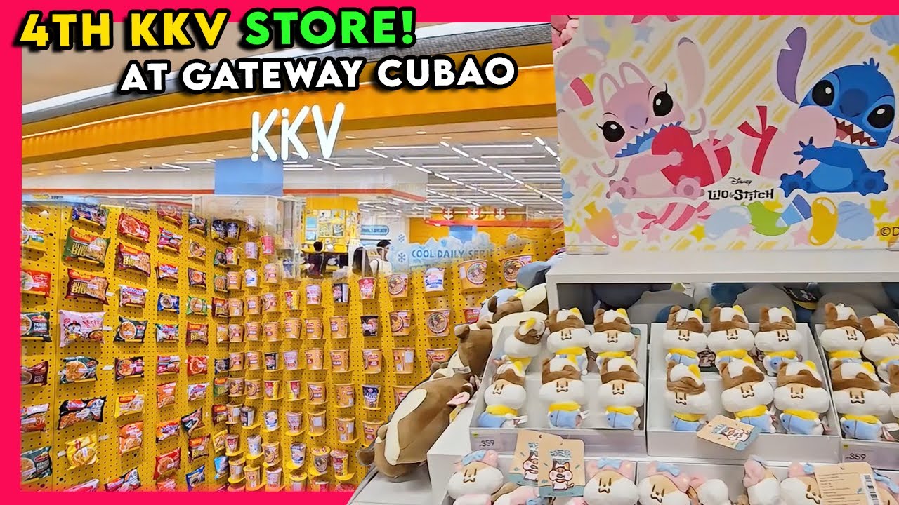 The 4th KKV STORE IS OPEN at GATEWAY CUBAO - YouTube