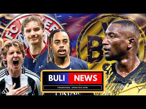 BAYERN TRANSFER-ALARM | GUIRASSY BVB ABSCHIED | TRAINER-BEBEN in der BUNDESLIGA | BuliNews