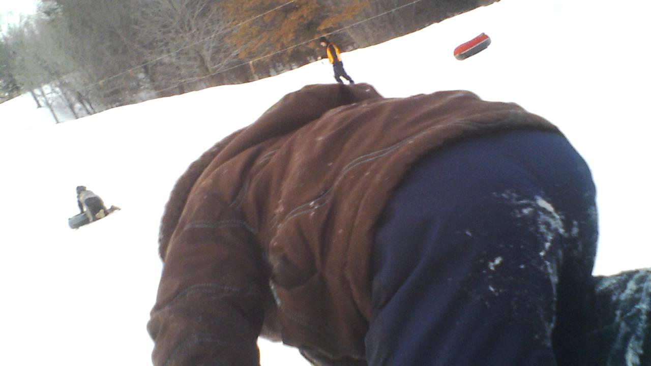Snow Tubing @ Theodore Wirth Park Snow Tubing Hill 3-3-2012 - YouTube