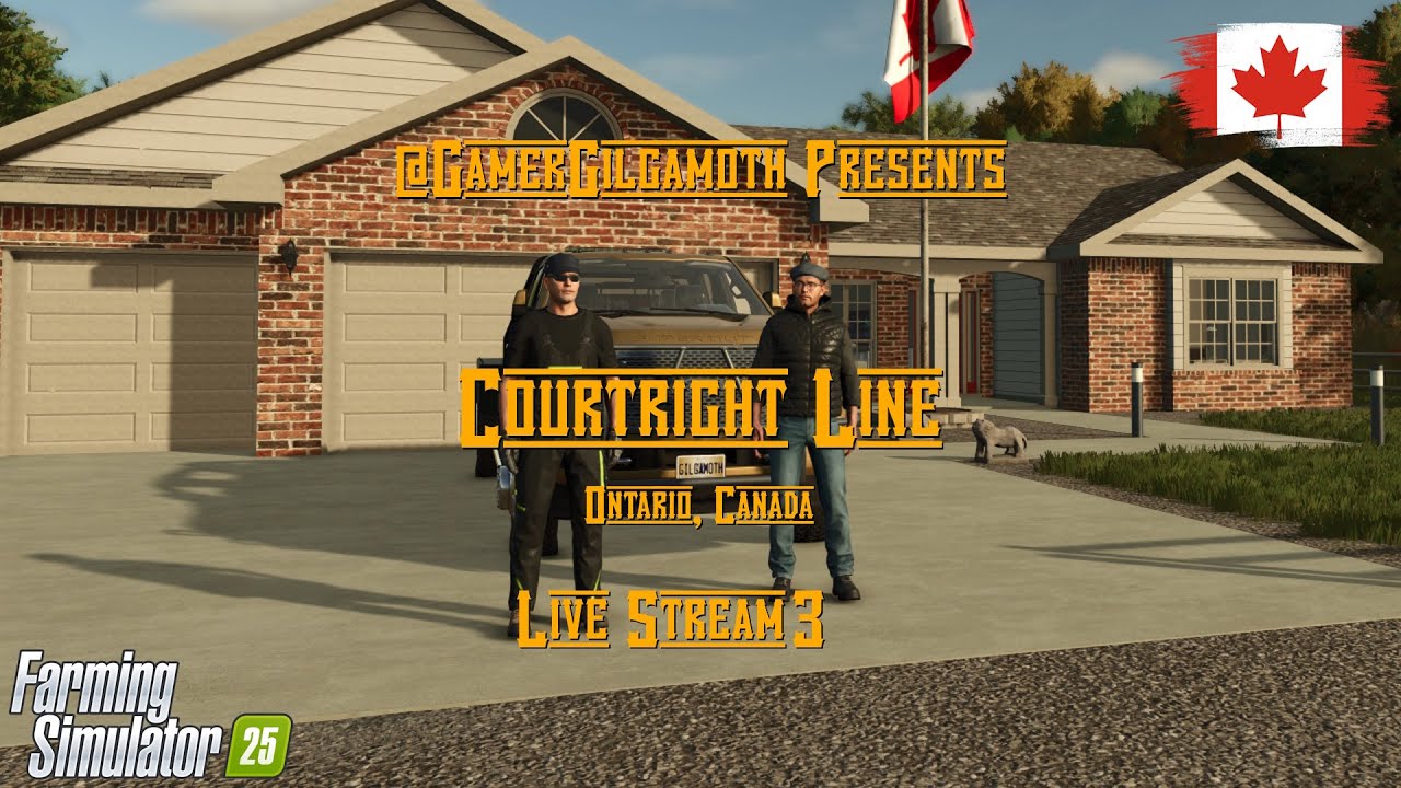 🇨🇦 FS25 Courtright Line Series 🇨🇦 - Live Stream 03 - YouTube