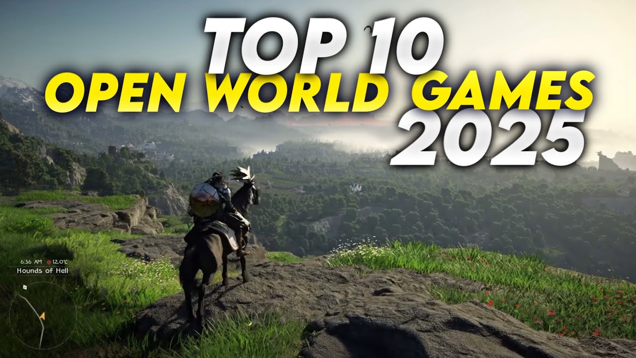 THE BEST OPEN WORLD GAMES (Ranked!) - YouTube