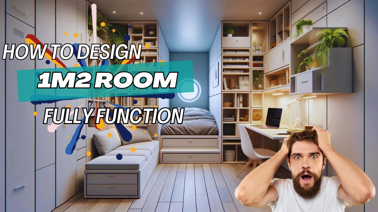 Design The 1 Square Meter Room To Be Fully Functional YouTube
