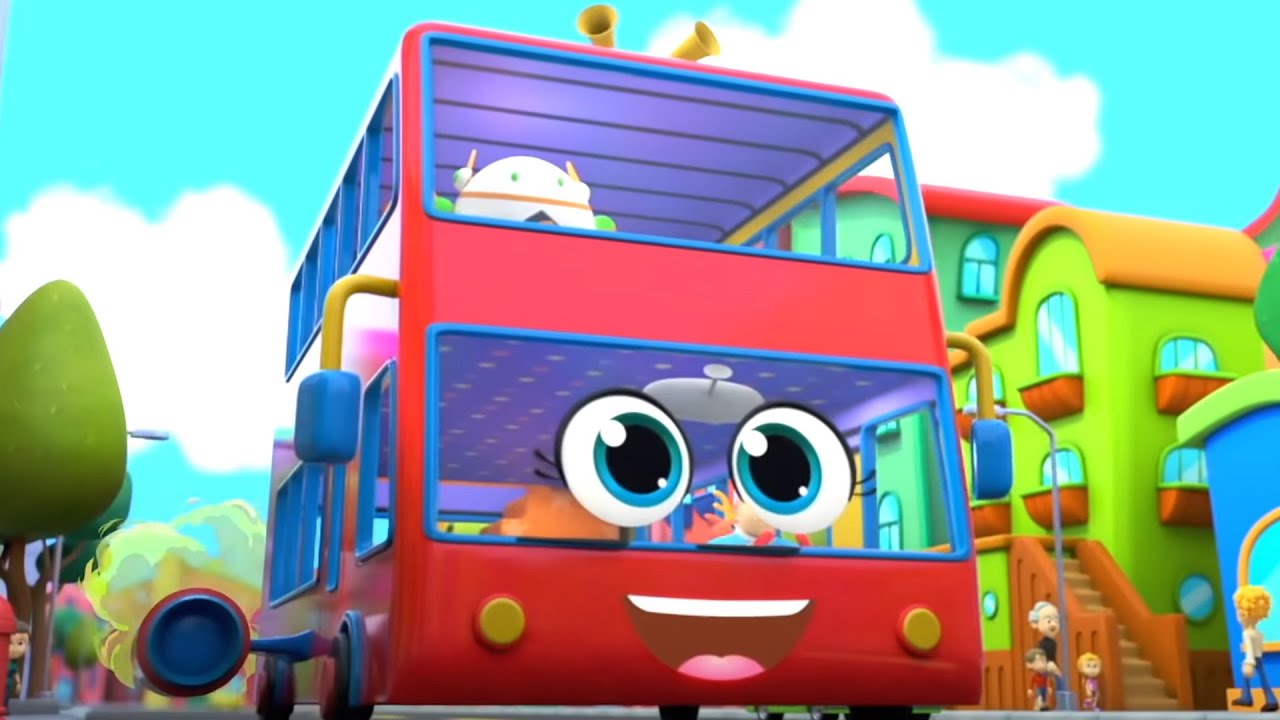 Fun Wheels on the Bus + More Nursery Rhymes for Babies - YouTube