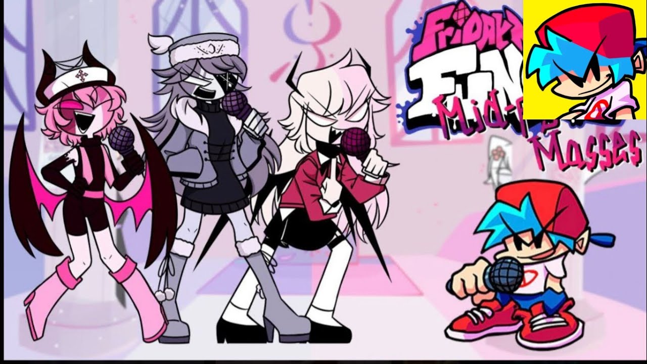 fight masses gender swap (V-SLICE) FNF - YouTube