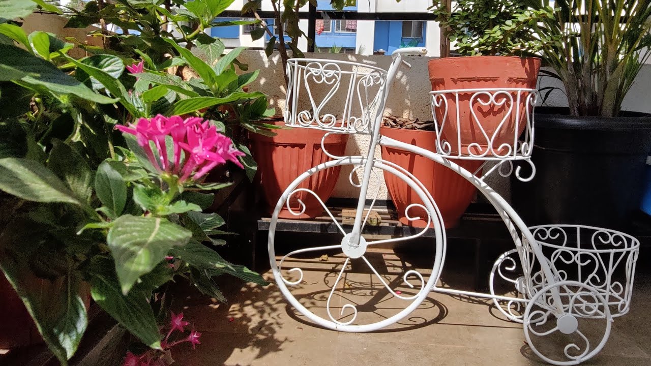 meesho। home decor। planter। plant stand। cycle tier stand review ...