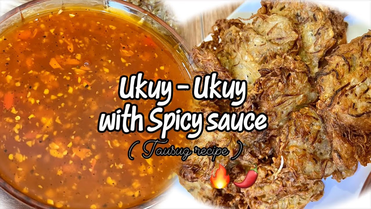 Ukuy - Ukuy with Spicy Sauce Recipe | Try niyo to! | ( TausugRecipe ...