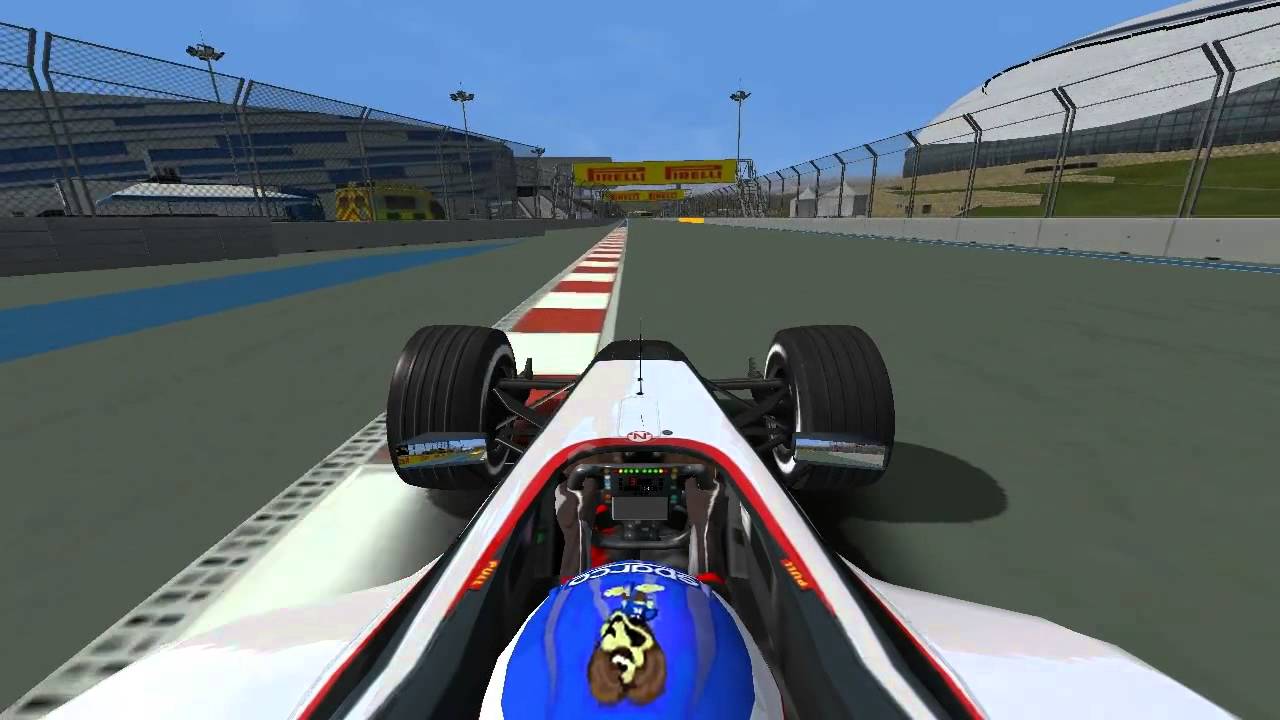 rFactor F1 RFT 2004 (RH) - Sochi (first demo release by IMT) onboard ...