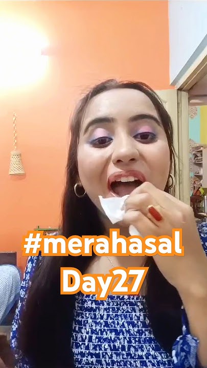 Mera Hasal series er Day27/30 #trendingshorts#minivlog #merahasal #dailychallenge #makeupremoval ...