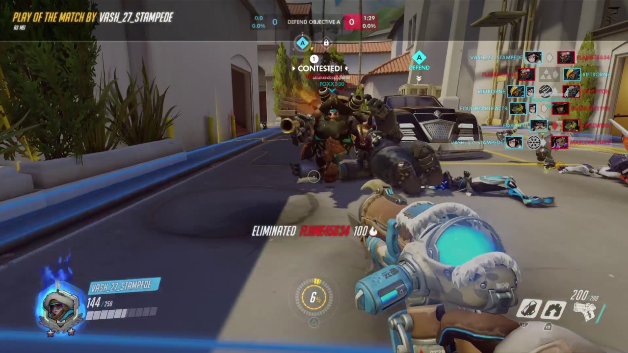Mei Single handily saving team from a loss - YouTube