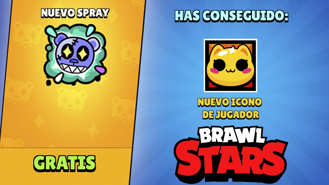 NUEVO SPRAY GRATUITO E ICONOS DE JUGADOR EN EL NUEVO DESAFIO DE BRAWL ...