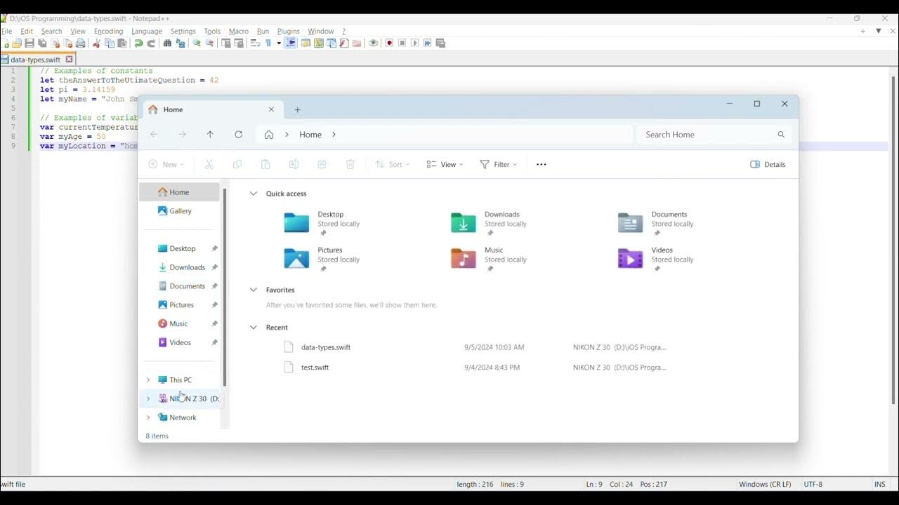 Swift 201 Exploring Constants And Variables Youtube