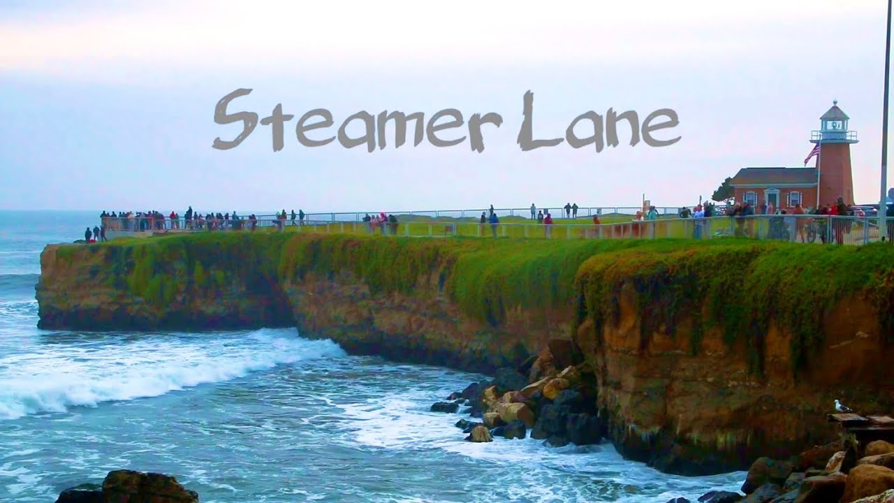 Surfing Steamer Lane Storm Swell - Dec 28th - Santa Cruz CA - Big Waves ...