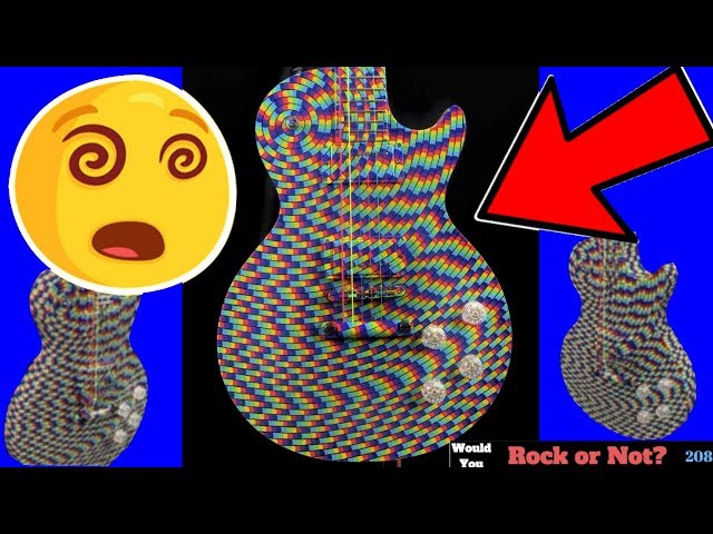 Psychedelic Guitar Art