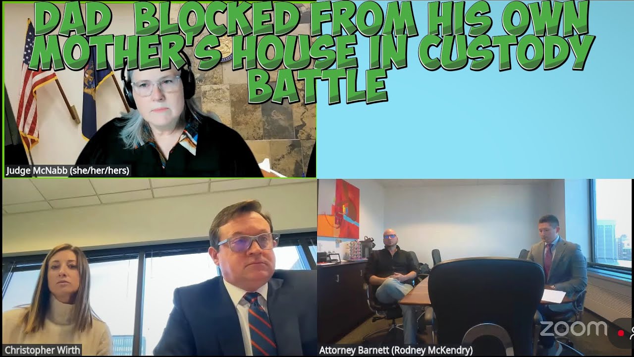 Dad BLOCKED From His Own Mother's House in Custody Battle - YouTube