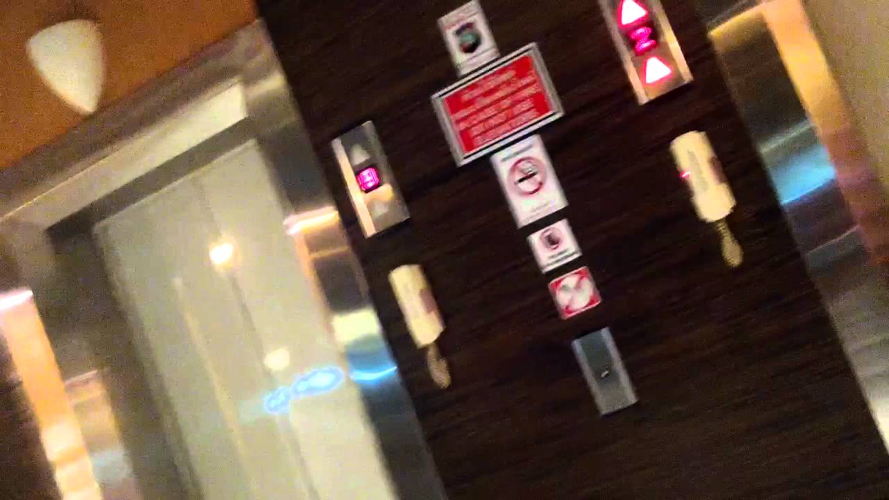 Kone elevators @ Golden Crown Plaza Hotel, Hat Yai - YouTube