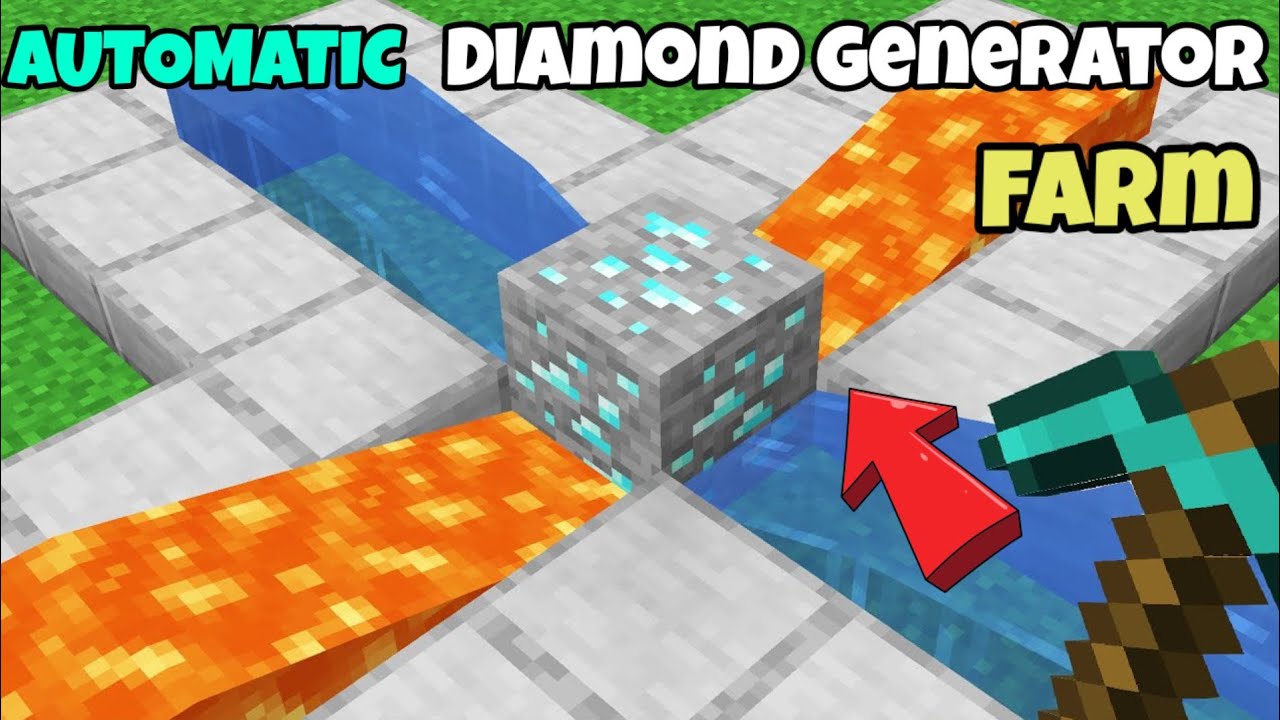 How To Make Automatic Diamond Generator In Minecraft how To Make how-to-make-automatic-diamond-generator-in-minecraft-how-to-make