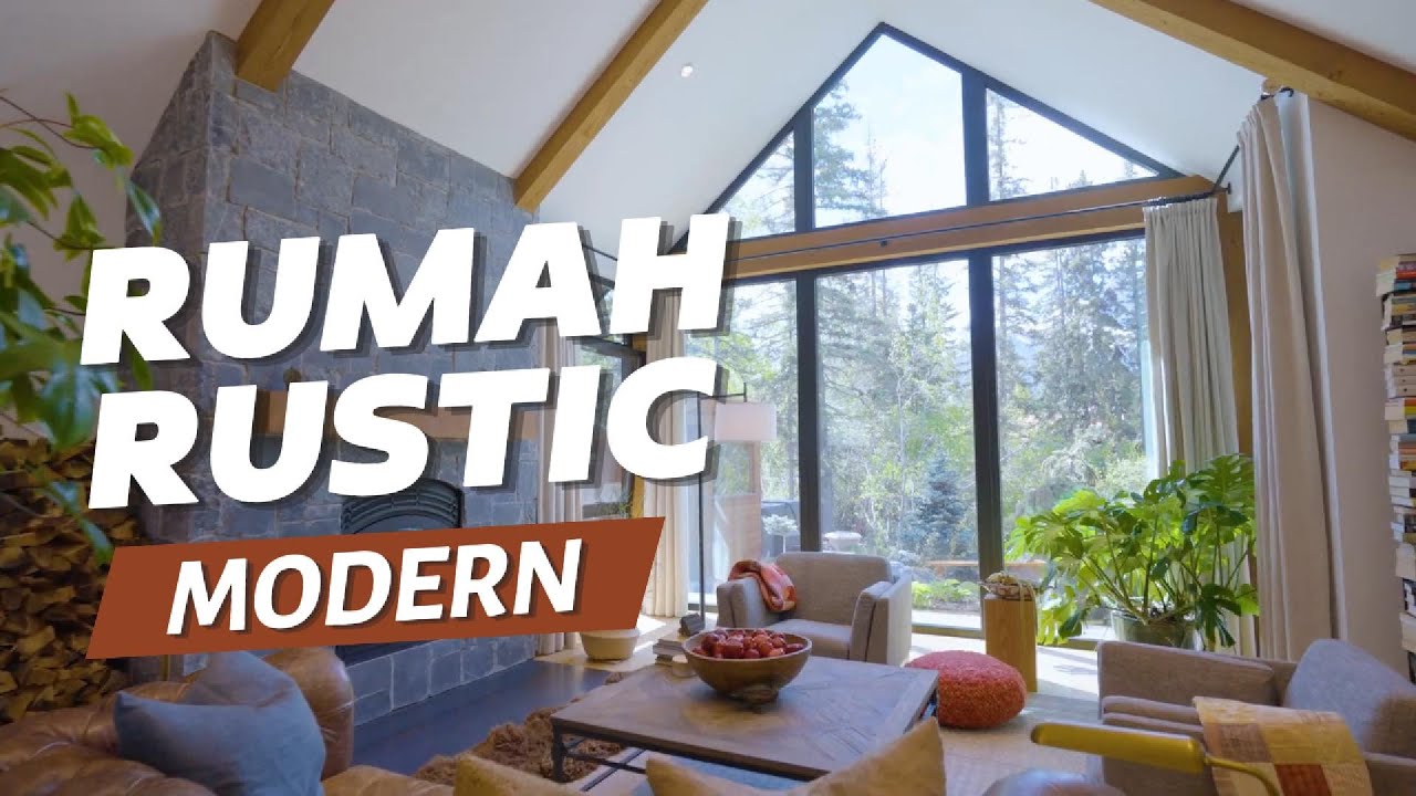 Konsep Rumah Rustic Modern - YouTube