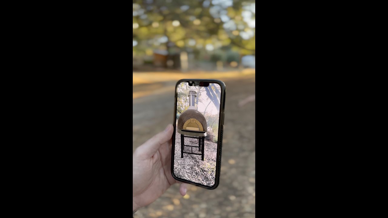 Pizza Oven Augmented Reality Feature - YouTube