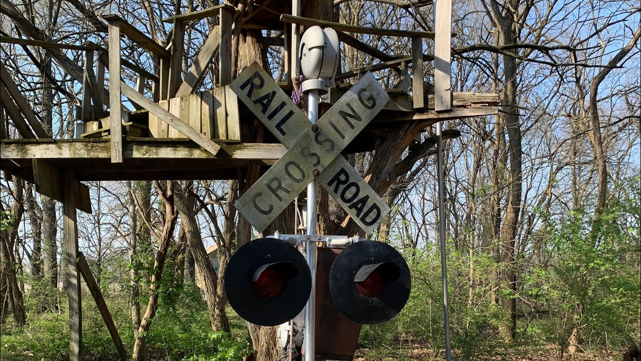 Building My Backyard Railroad Crossing Signal! Part 1 - YouTube