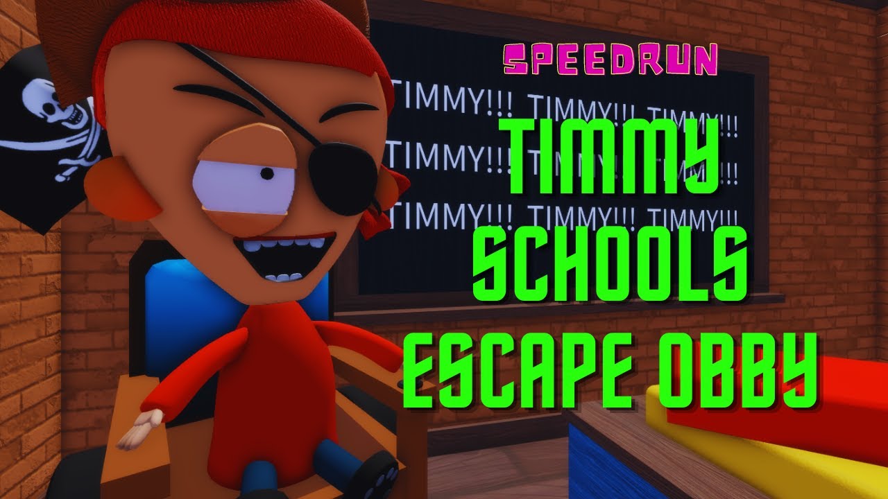 TIMMY SCHOOLS ESCAPE OBBY ROBLOX GAMEPLAY WALKTHROUGH SPEEDRUN NO DEATH - YouTube