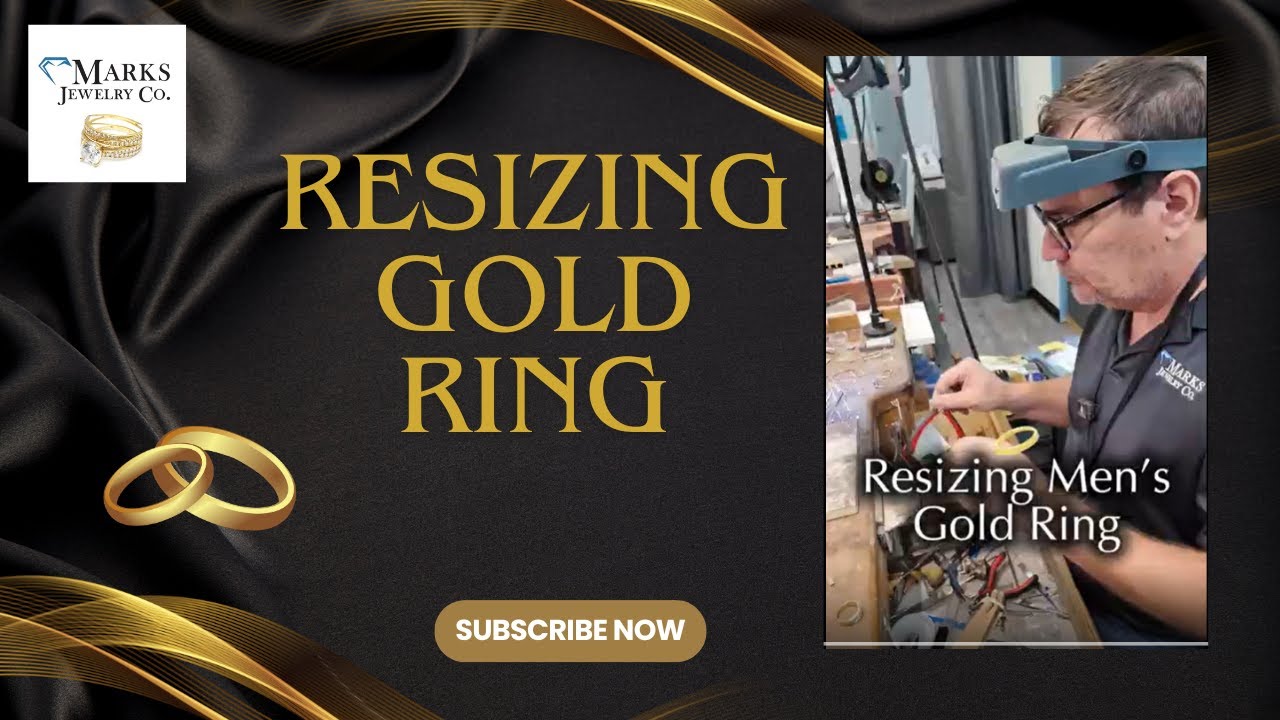 Resizing Men’s Gold Ring - YouTube