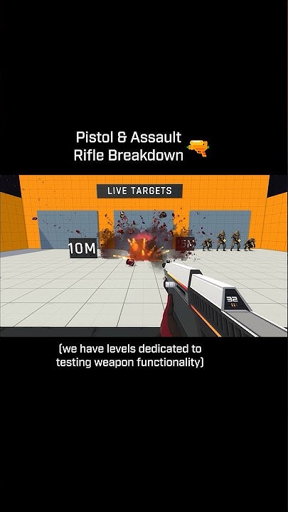 Weapon breakdown: Pistol & Assault Rifle - YouTube