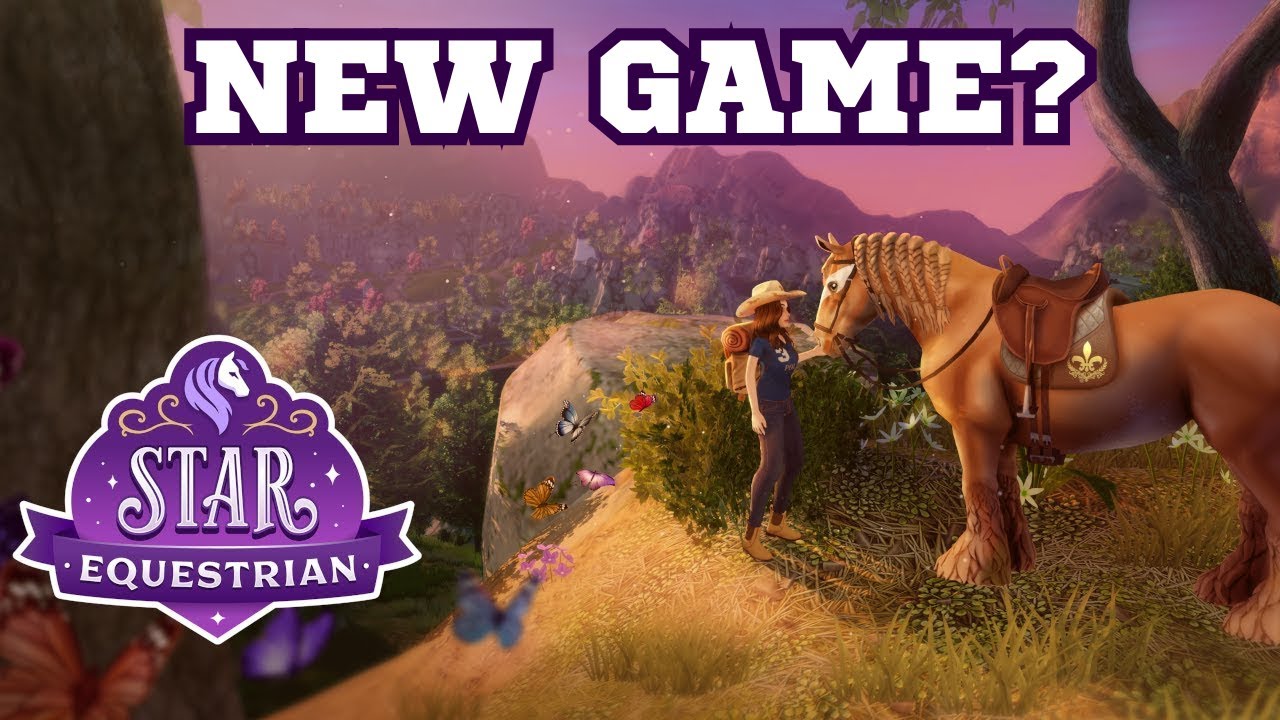 FINALLY PLAYING A NEW HORSE GAME | Star Equestrian - YouTube