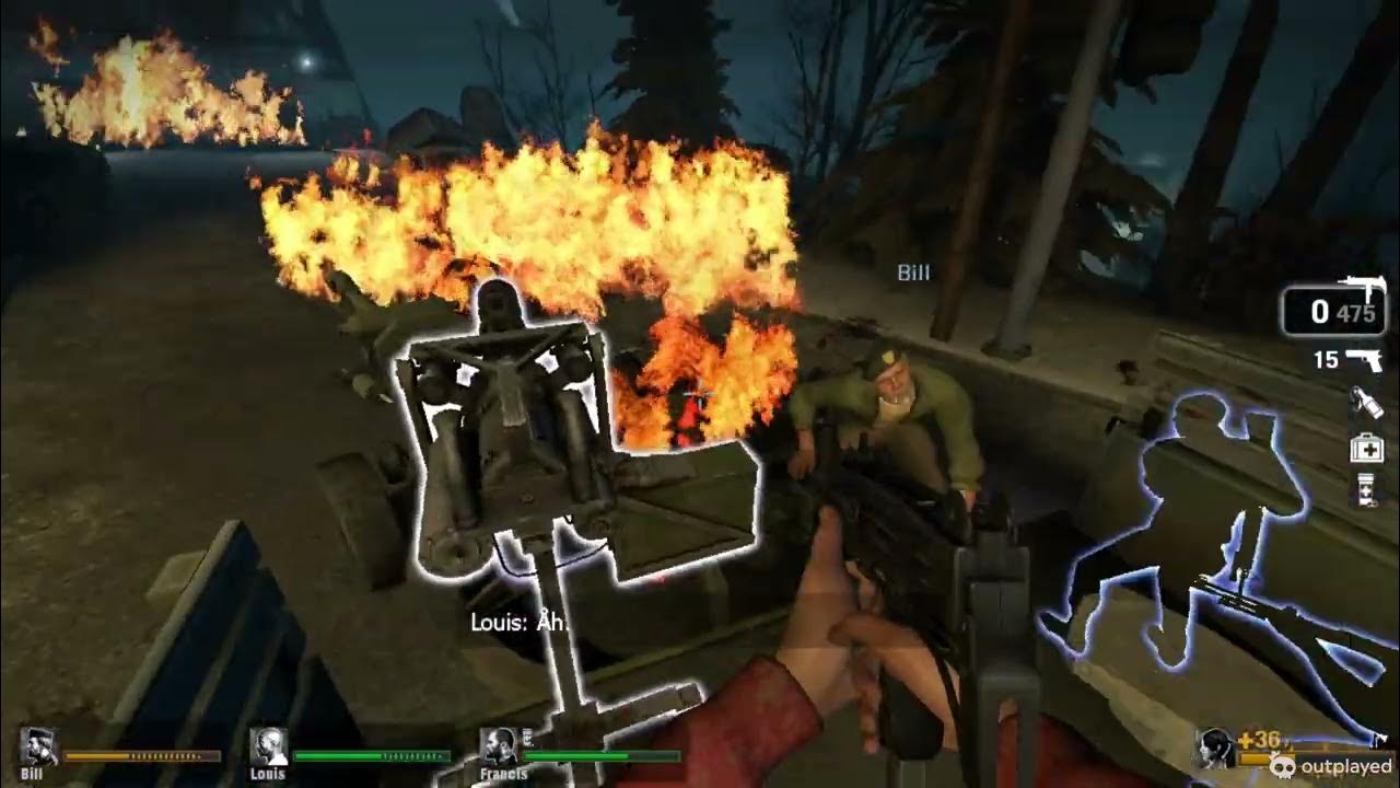 Let's Play Left 4 Dead part 2 full gameplay of Crash Course - YouTube