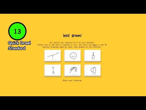 I am good at draw thing / Quick Draw!(Game by google) - YouTube