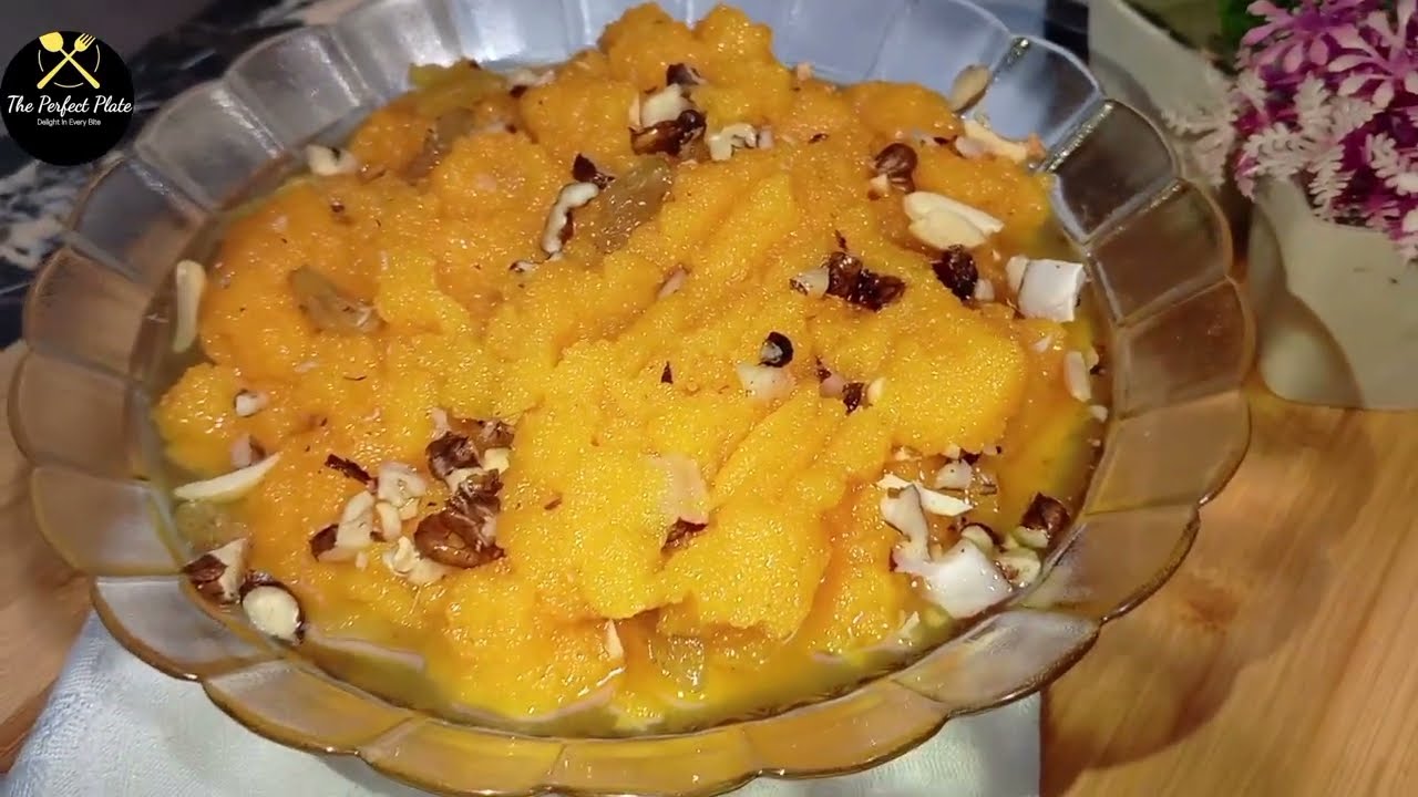 Amazing Sujii ka halwa ️|recipe by the perfect plate - YouTube