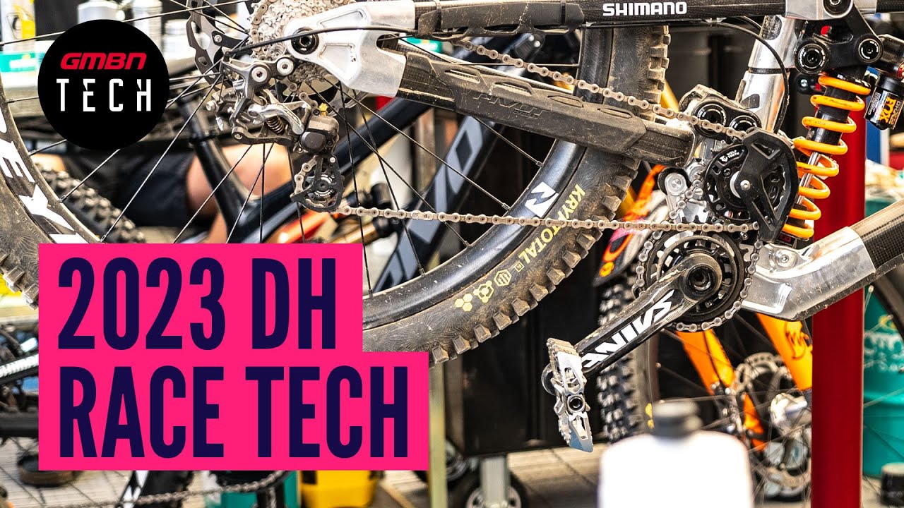 The Hottest DH Tech From Lenzerheide World Cup - YouTube