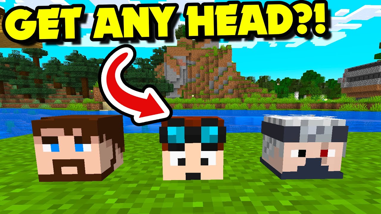 How to Get ANY Player Head Using a Player Head Command | Minecraft 1.19 ...