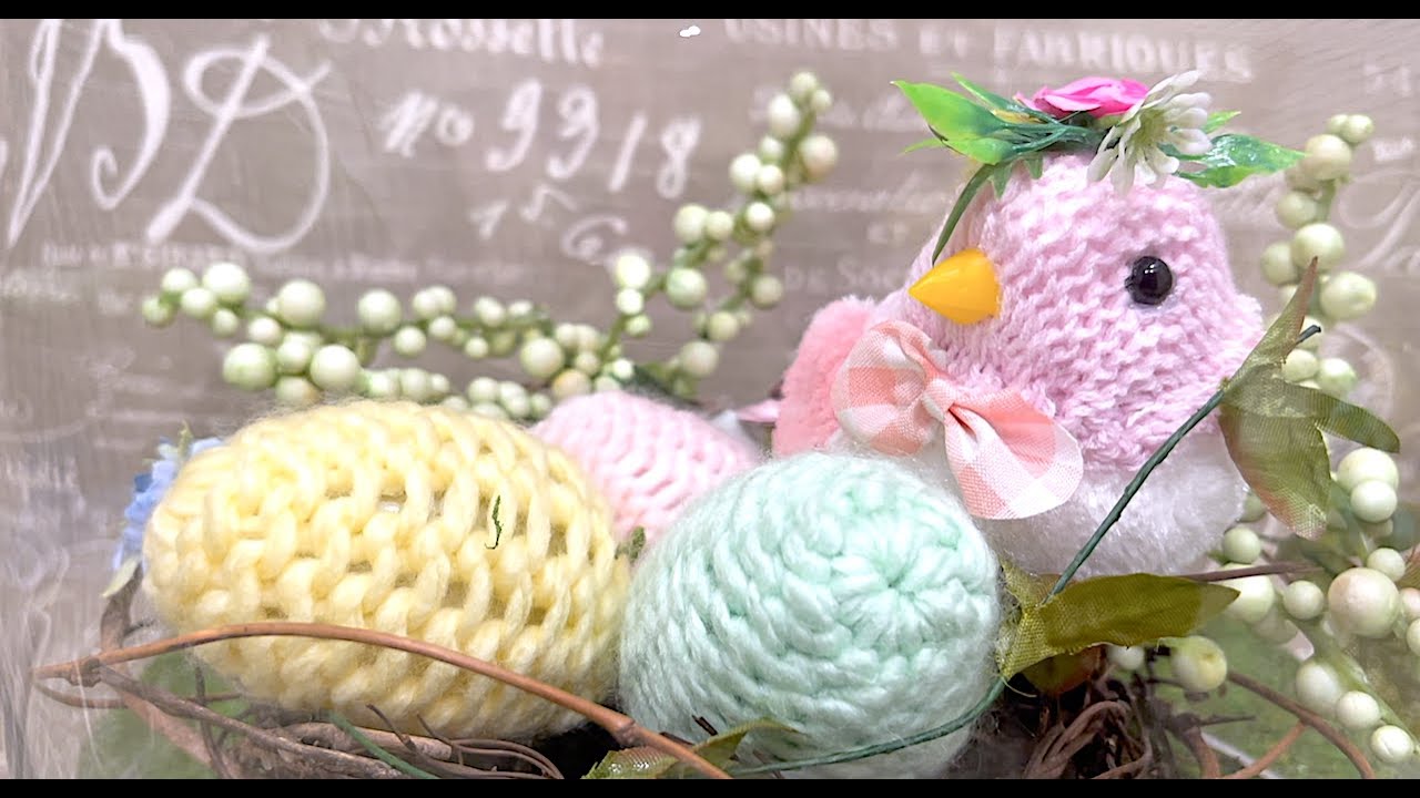 Easy Loom Knit Easter Eggs - YouTube