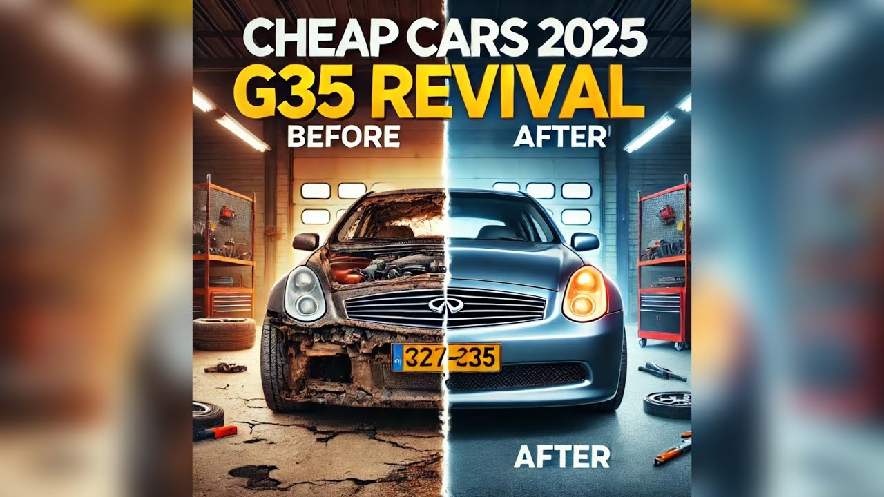 “Reviving a Cheap Infiniti G35 in 2025 – Budget Build Challenge!” - YouTube