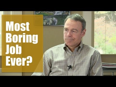 Is financial planner the most boring job ever? - YouTube