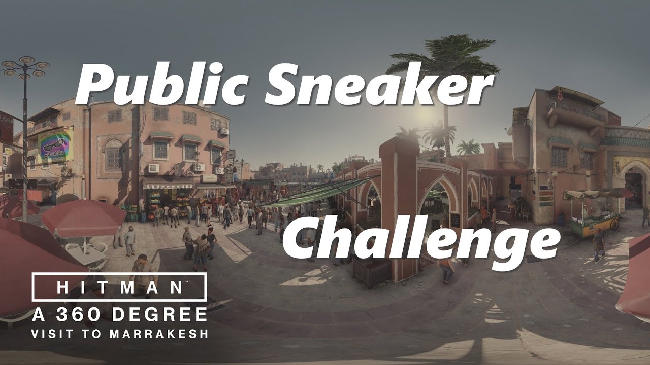 Hitman - Marrakesh/A Gilded Cage - Public Sneaker Challenge (XBox/PC ...